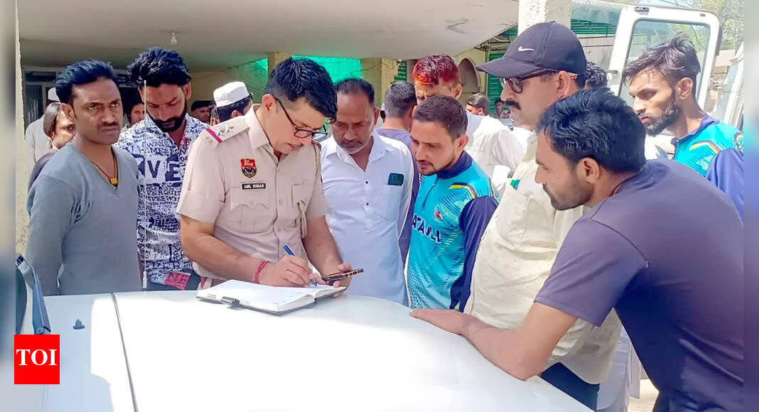 Two women buried alive, six injured under mound of soil in Yamunanagar | India News - Times of India