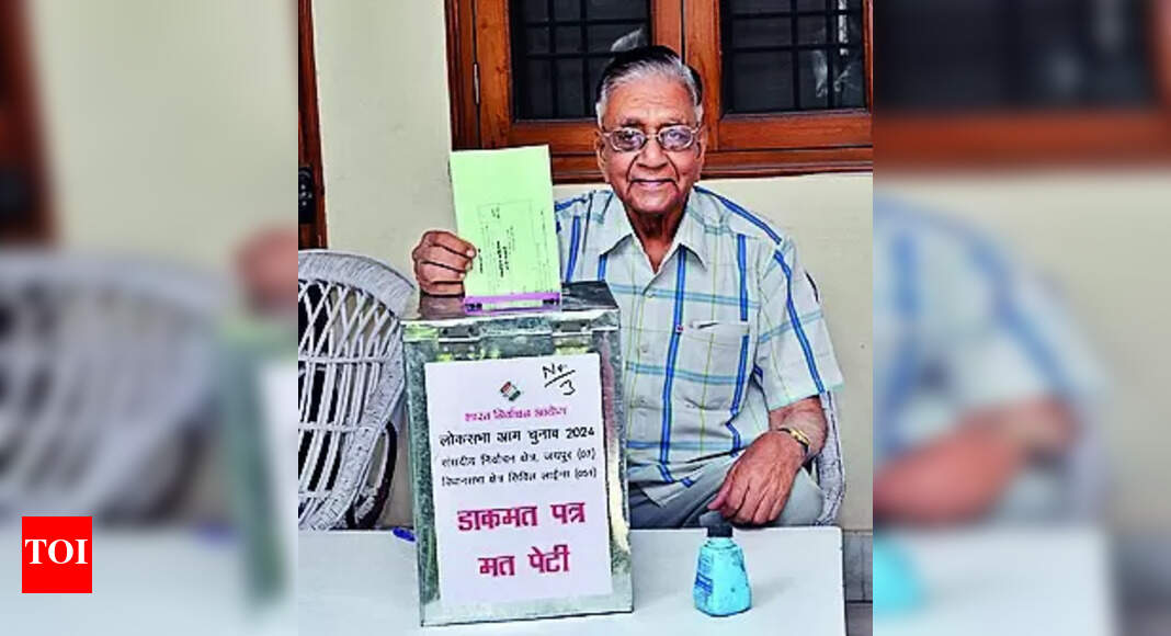 Home Voting: Home Voting For 12 Constituencies Under Phase-i Begins In ...