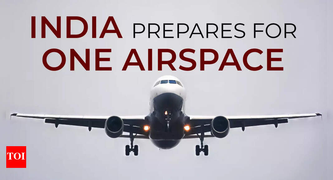 India prepares for ‘One Airspace’: Unified air traffic control plans ...