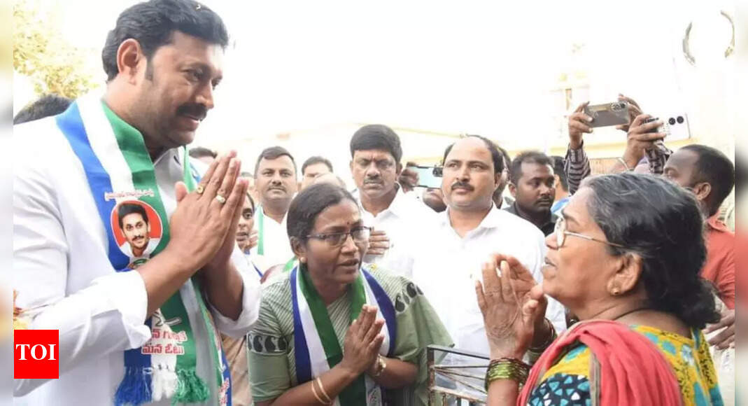 Kadapa MP and YSRCP MLA intensify door to door campaign at Badvel ...
