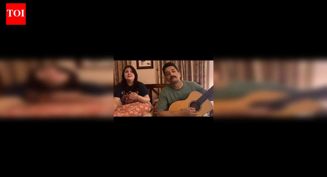 Piya and Parambrata share a glimpse of their Saturday night jam session