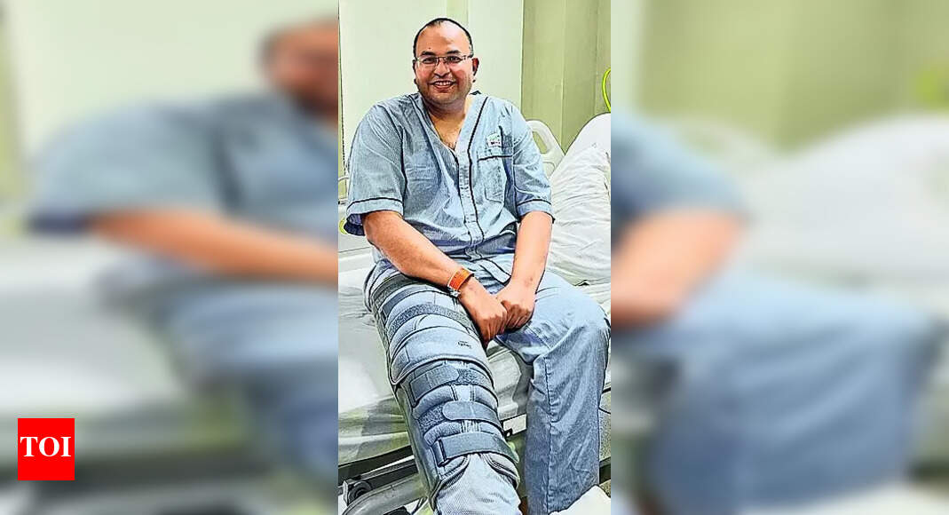 Railing: Man Back On Feet Two Months After Being Impaled By Railing ...