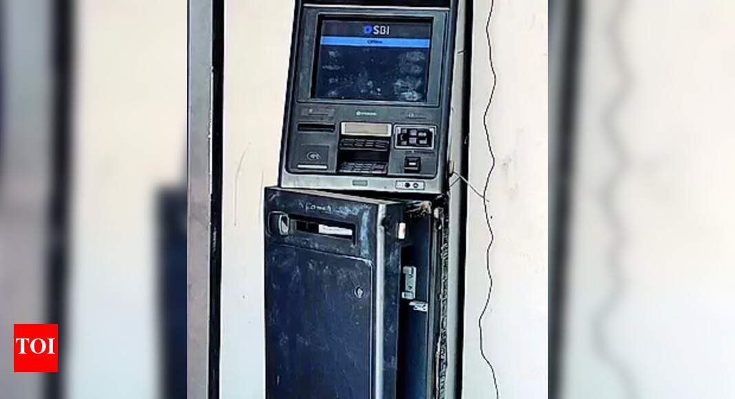 ATM Burglary: Atm Broken Open, 10 Lakh Stolen | Salem News - Times of India