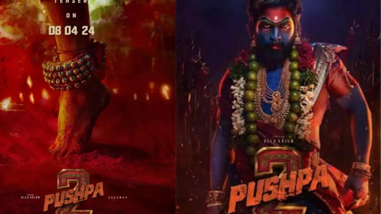 Allu Arjun Unveils Intense 'Pushpa 2: The Rule' Teaser on His Birthday - WATCH