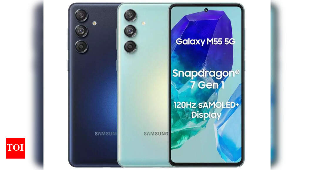 Samsung Galaxy M55 with 50MP front camera, Snapdragon 7 Gen 1 chipset ...