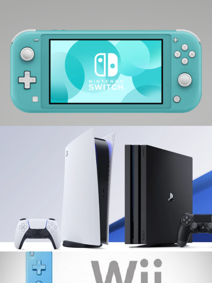 5 Best Selling Gaming Consoles Of All Time : NINTENDO WII, SONY PLAYSTATION, SONY PLAYSTATION 4 ...
