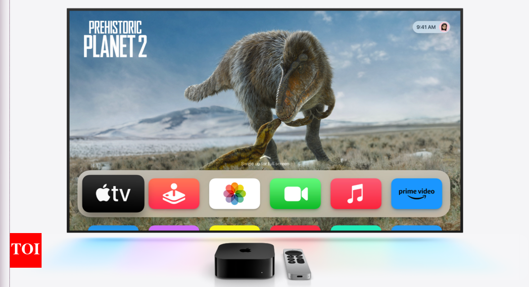 Apple TV set-top box with FaceTime camera may launch soon: What to expect - Times of India