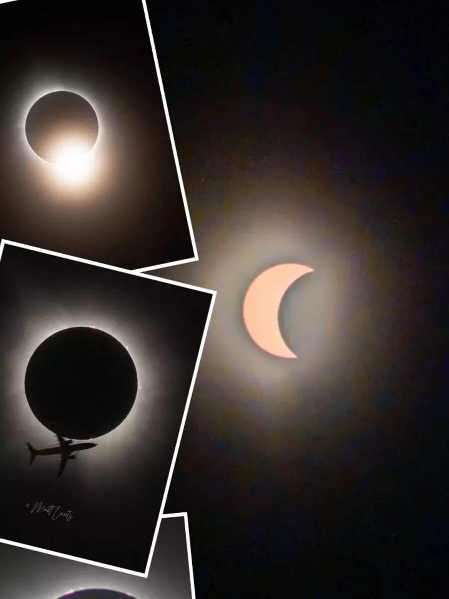 8 Breathtaking Views Of Total Solar Eclipse 2024 By NASA, Space Station ...