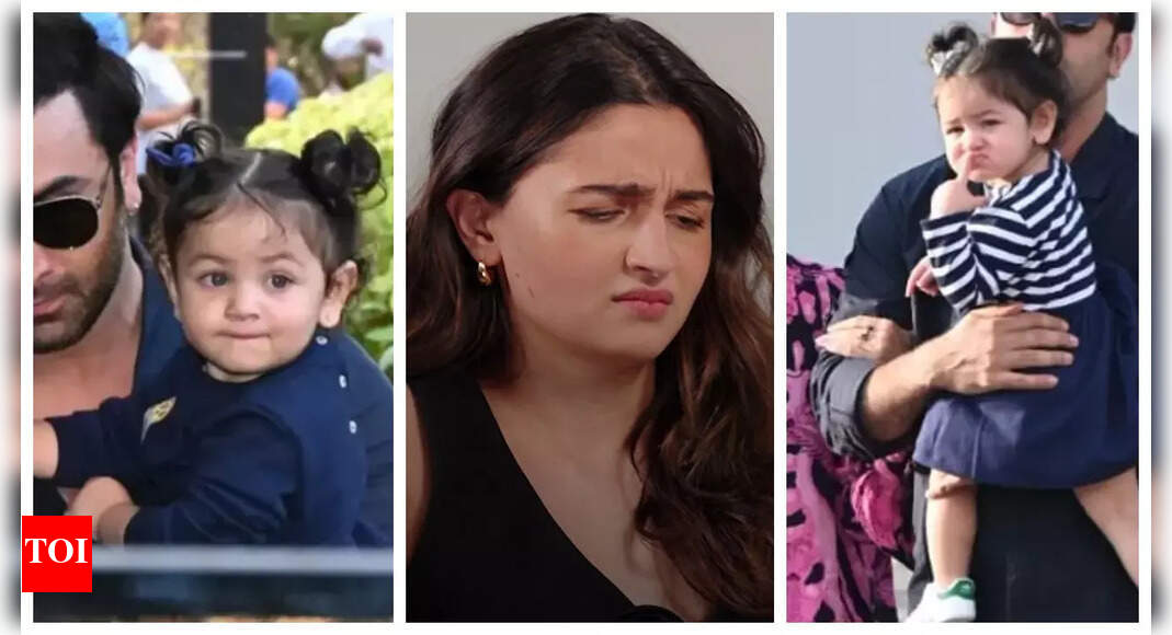 The uncanny resemblance between Alia Bhatt and daughter Raha's 'resting ...