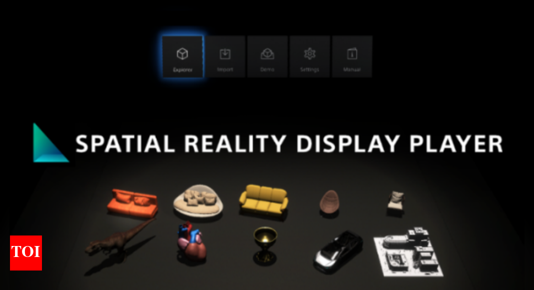 Sony India updates its glasses-free 3D Spatial Reality Display platform ...