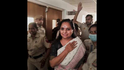 Kavitha: I’m A Victim, Didn’t Receive Money, Says Brs Mlc | Hyderabad News - Times of India