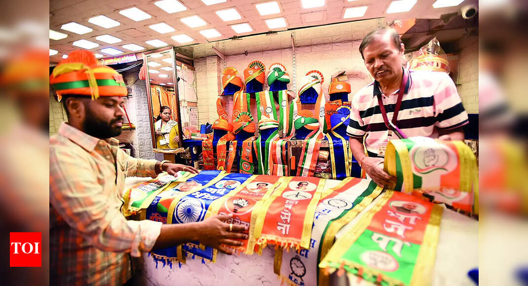 Election Merchandise: Vendors See Scattered Demand For Poll Merchandise ...