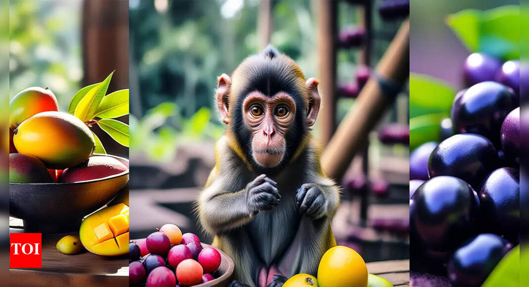 Humble jamuns saving prized mangoes from prying monkeys in Goa | Goa ...