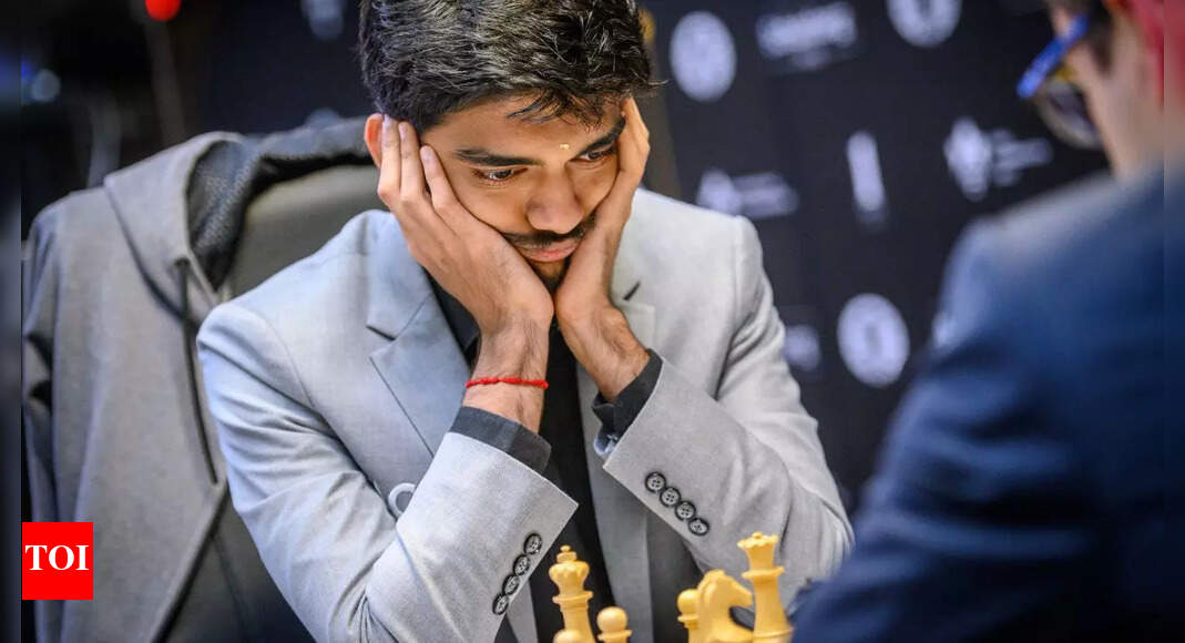 D Gukesh secures joint lead with Ian Nepomniachtchi after beating Nijat ...