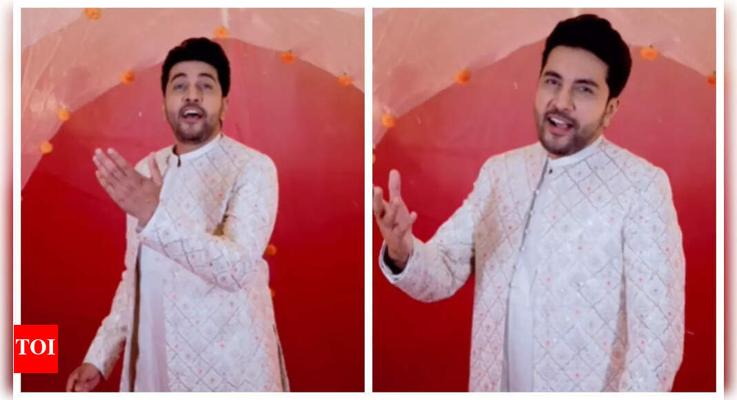 Parth Oza Delights Garba Enthusiasts with Traditional Vibes in Latest ...