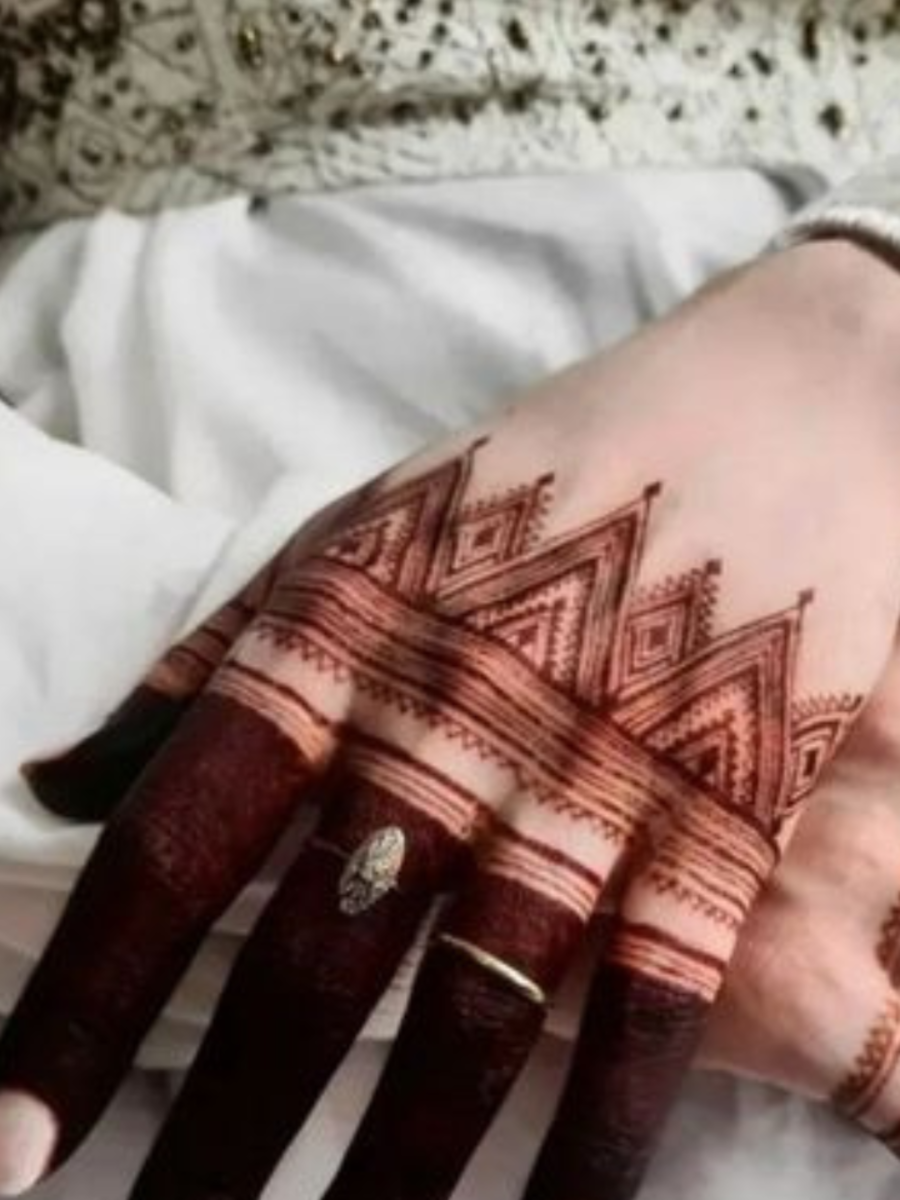Beautiful Back Hand Henna Designs For Navratri | Times Now