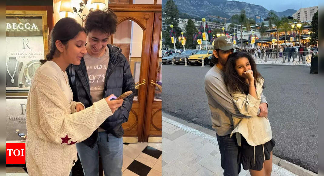 Mahesh Babu drops photos from his Europe trip with children Sitara and ...