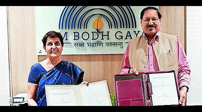 Collaborative Studies: Iit-p Inks Pact With Iim-bg For Research | Patna ...