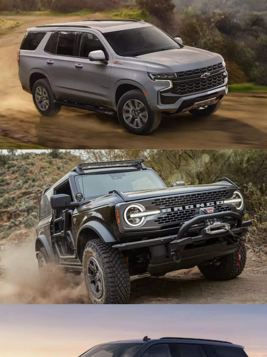 5 Big American SUVs That Will Be Blast In India, Ford Bronco, Toyota ...
