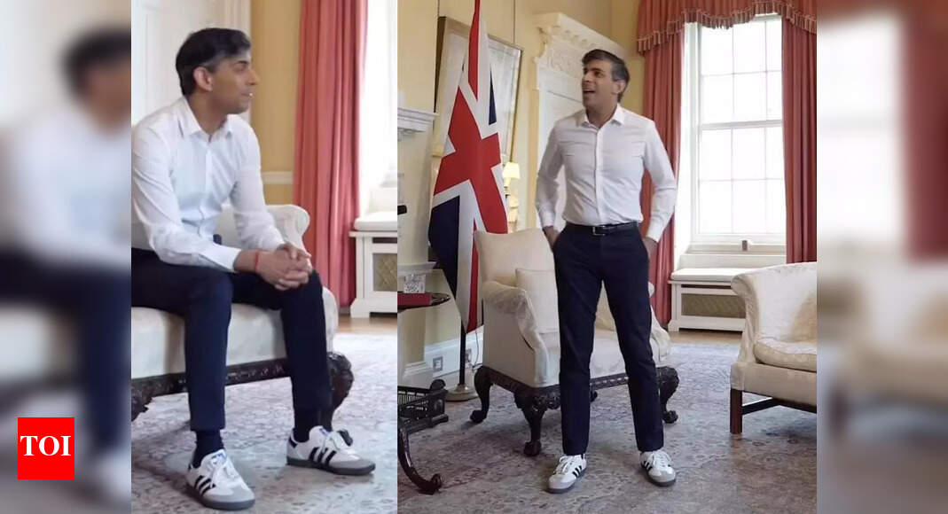 British PM Rishi Sunak just apologised for wearing Adidas Sambas, here ...