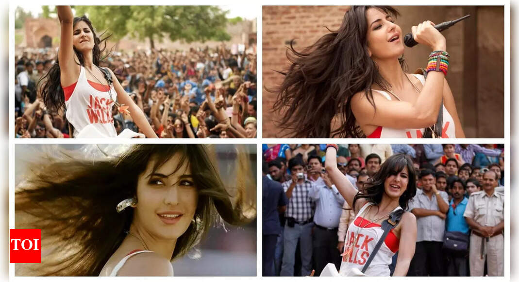 When police rescued Katrina Kaif during the shoot of 'Dhunki Laage ...