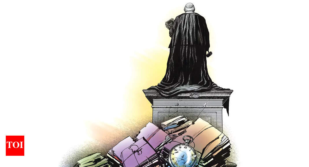 When judges turn their back | India News - Times of India