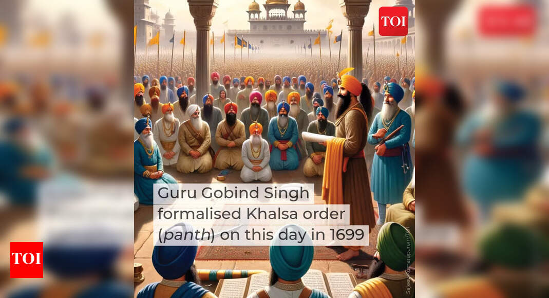 7. When Guru formed the Khalsa panth - Times of India