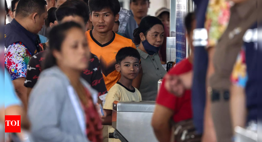 Exodus to Thailand continues after fall of key Myanmar border town ...
