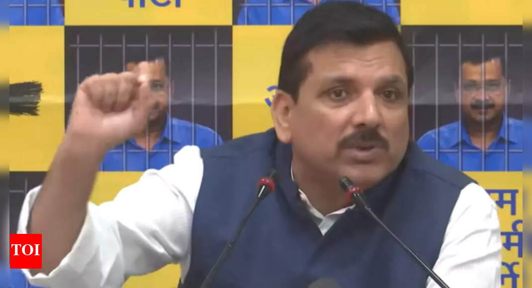 Sanjay Singh claims CM Kejriwal not being allowed in-person meetings with family in Tihar jail ...