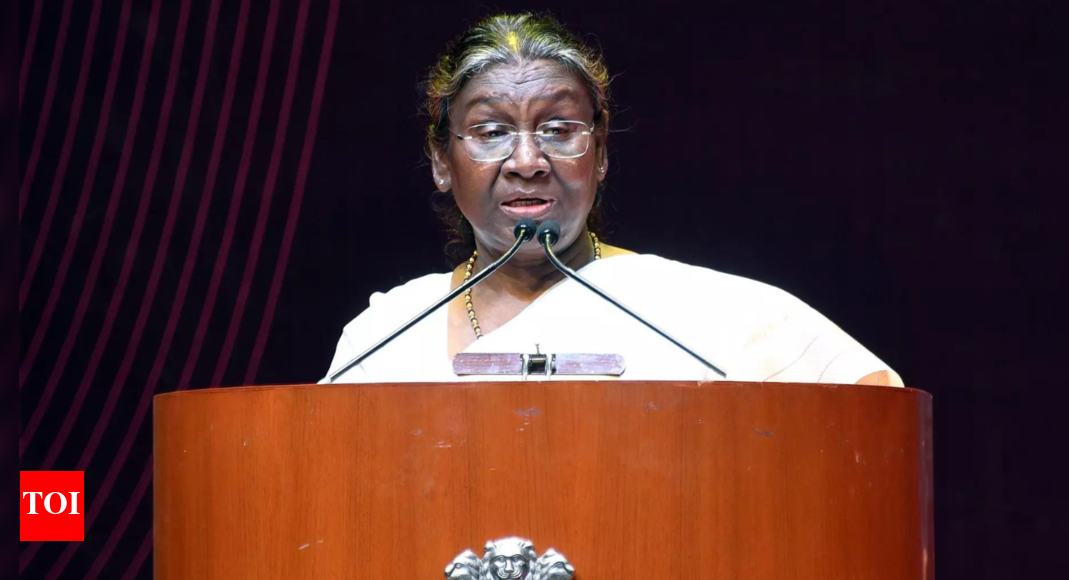 Murmu asks people to adopt Ambedkar's ideals for country's inclusive ... Murmu asks people to adopt Ambedkar's ideals for country's inclusive ...