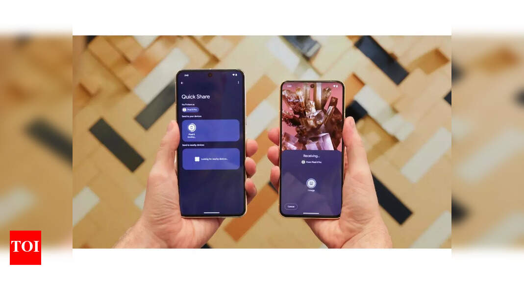 How to quickly share content with nearby devices - Times of India