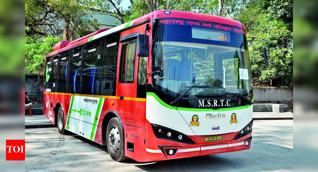 Msrtc Deploys 200 Extra Buses For Saptashrungi | Nashik News - Times of ...