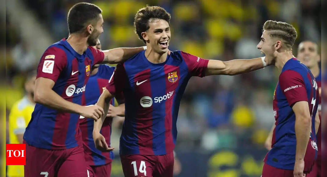Joao Felix's bicycle kick seals narrow win for depleted Barcelona ...