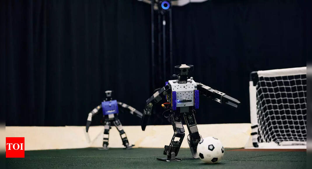 How Google’s AI team taught robots to play football - Times of India