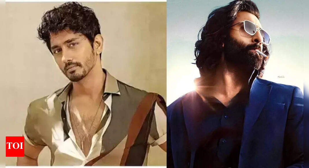 Actor Siddharth takes an indirect jibe at Sandeep Reddy Vanga's 'Animal' starring Ranbir Kapoor ...