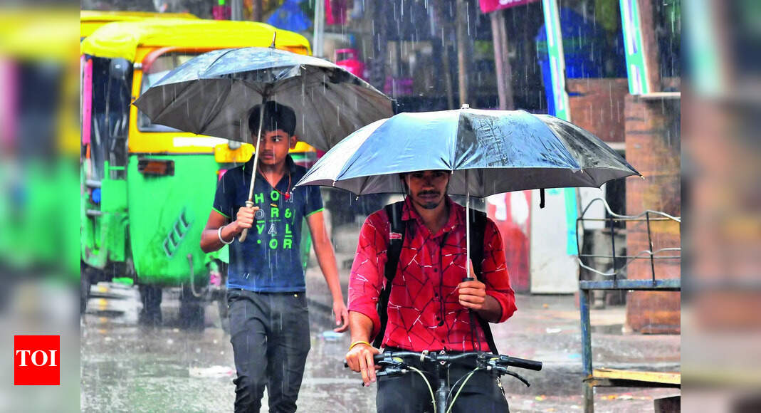 Rain: Rain Brings Down Temp, Hailstorm Likely Today | Gurgaon News ...