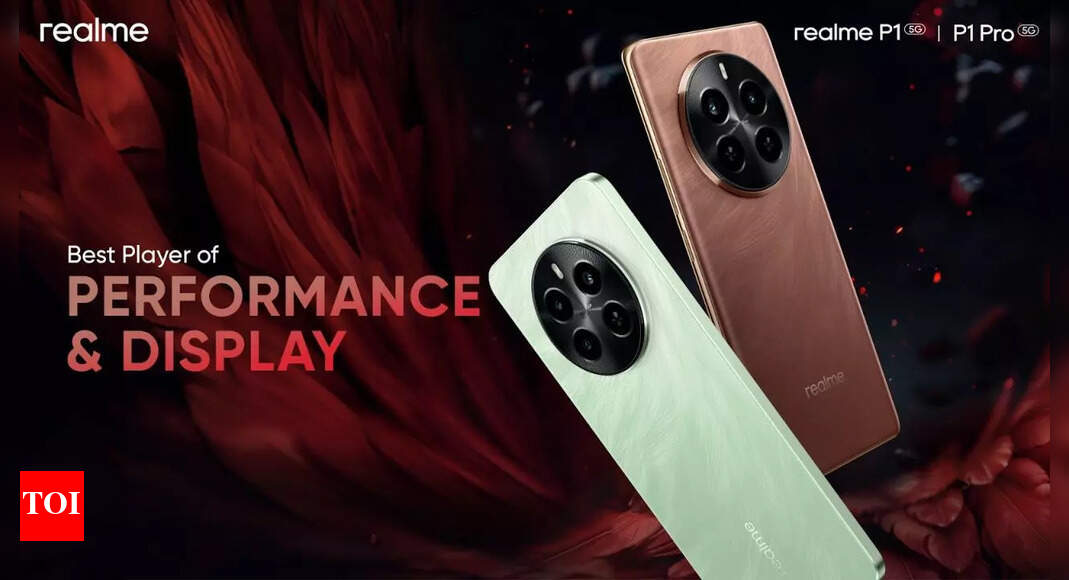 Realme P1, Realme P1 Pro smartphones with 50MP camera, 45W fast ...