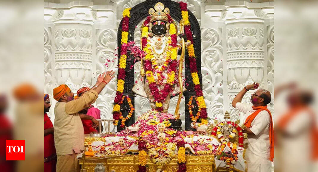 Ayodhya Ram Mandir: Ram Navami 2024; Ayodhya Ram Mandir to receive 1 ...
