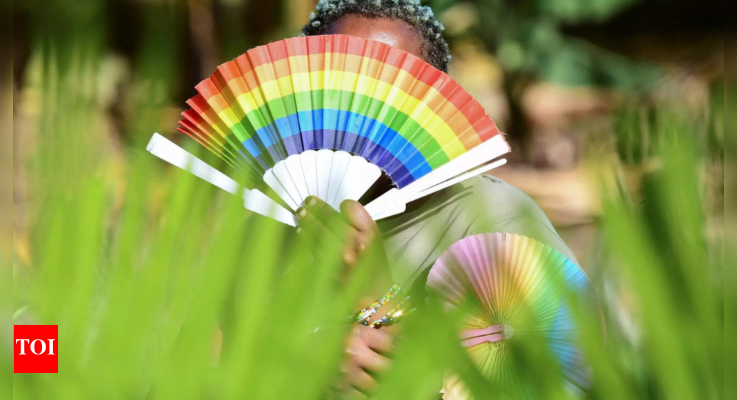 Embracing astrological rituals with rainbow colors - Times of India