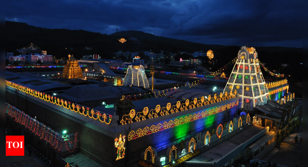 TTD receives 1,031 kg gold worth Rs 773 crore as donations in 2023 ...