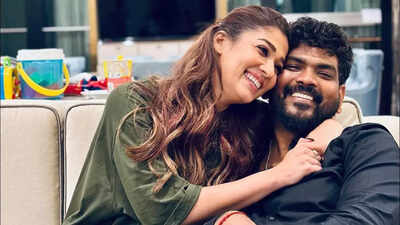 Nayanthara treats netizens with elegant saree pictures; husband Vignesh Shivan reacts - See ...