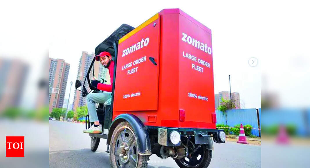 Zomato: Zomato To Start ‘large Order’ Eco-friendly Fleet, Says Ceo ...
