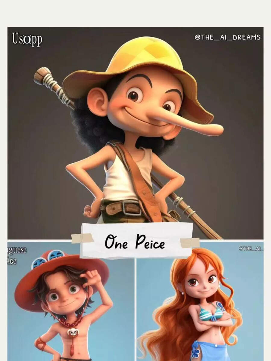 AI Imagines One Piece Anime Characters In Pixar Movie: Doflamingo ...