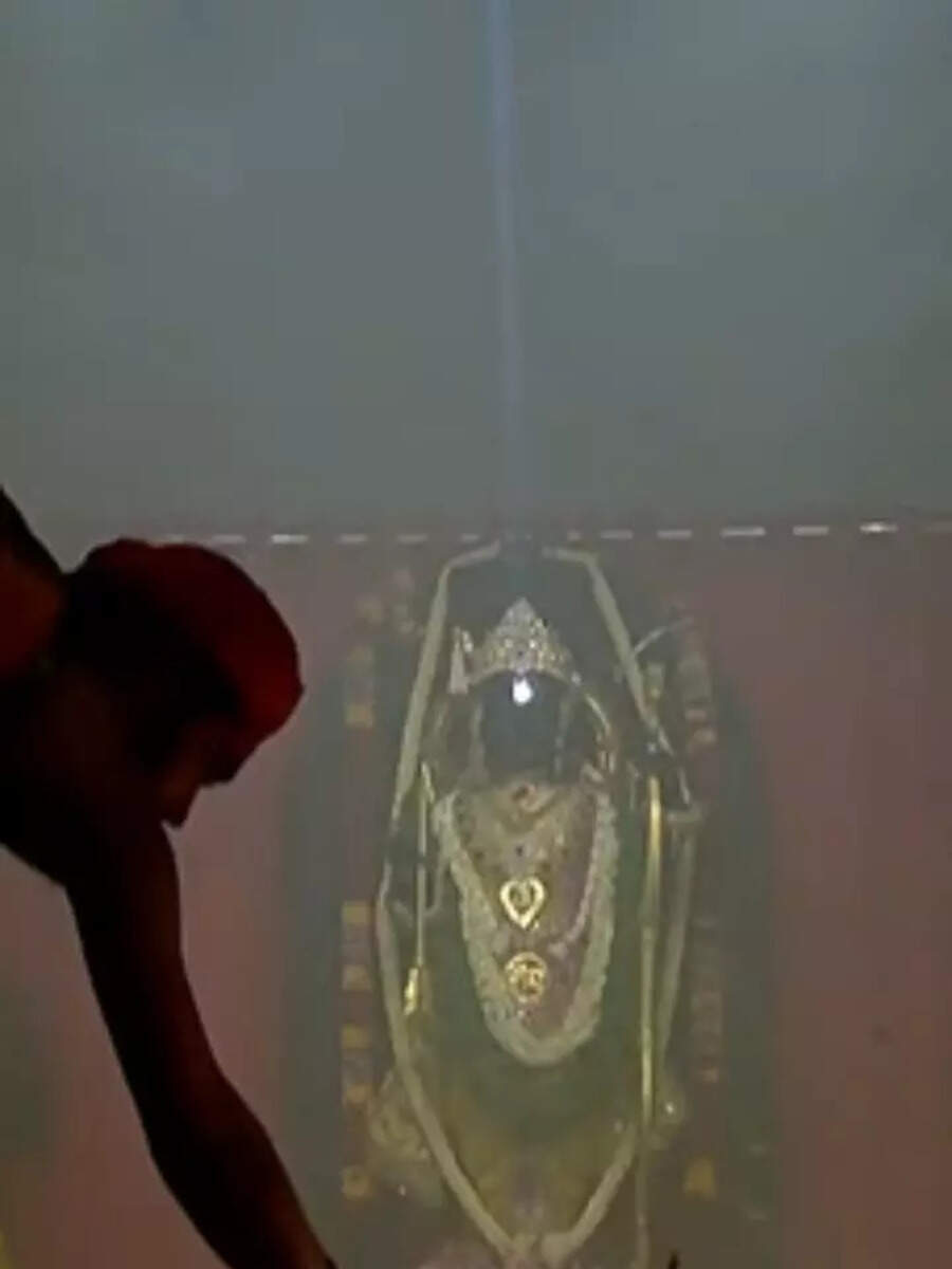 In pics: The splendid moment when Ram Lalla was graced with a Surya ...