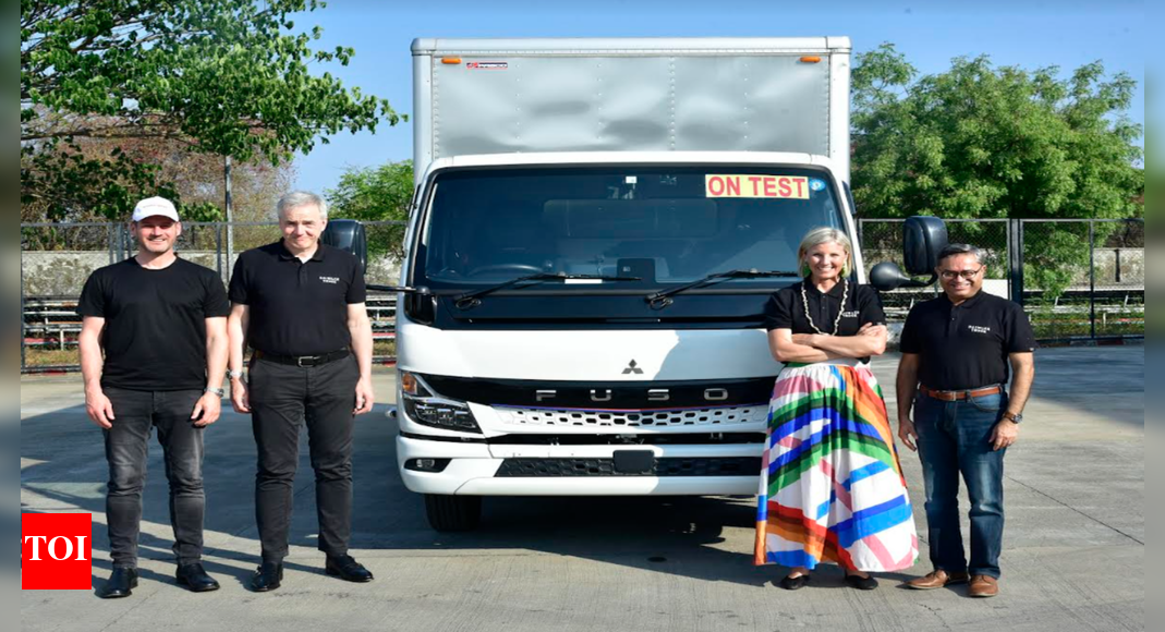 DICV announces foray into EVs with the eCanter light duty truck - Times ...