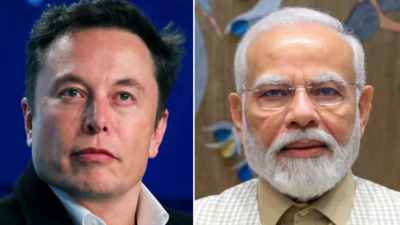 This photo of Prime Minister Narendra Modi with Elon Musk's kids is ...