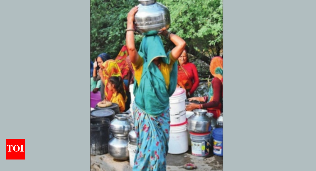 Reeling under water crisis, women of village near Bisalpur dam to ...