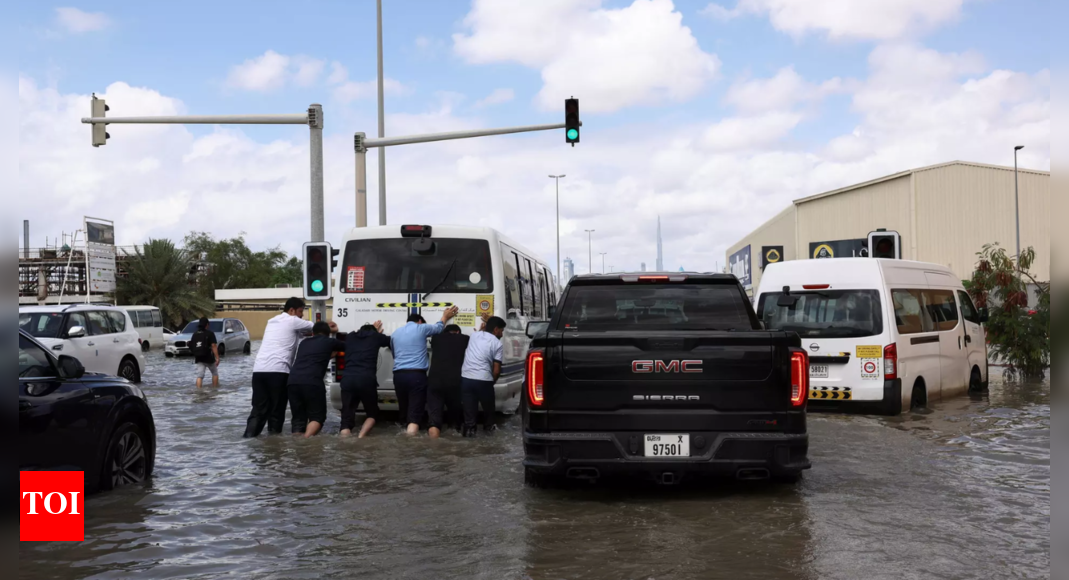 What caused the storm that brought Dubai to a standstill? - Times of India