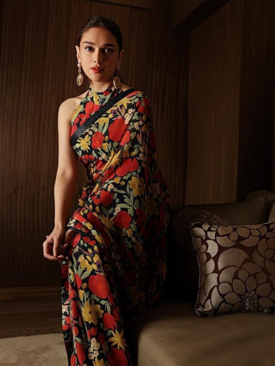 Aditi Rao Hydari's Stunning Saree Looks For Your Pre-Wedding ...