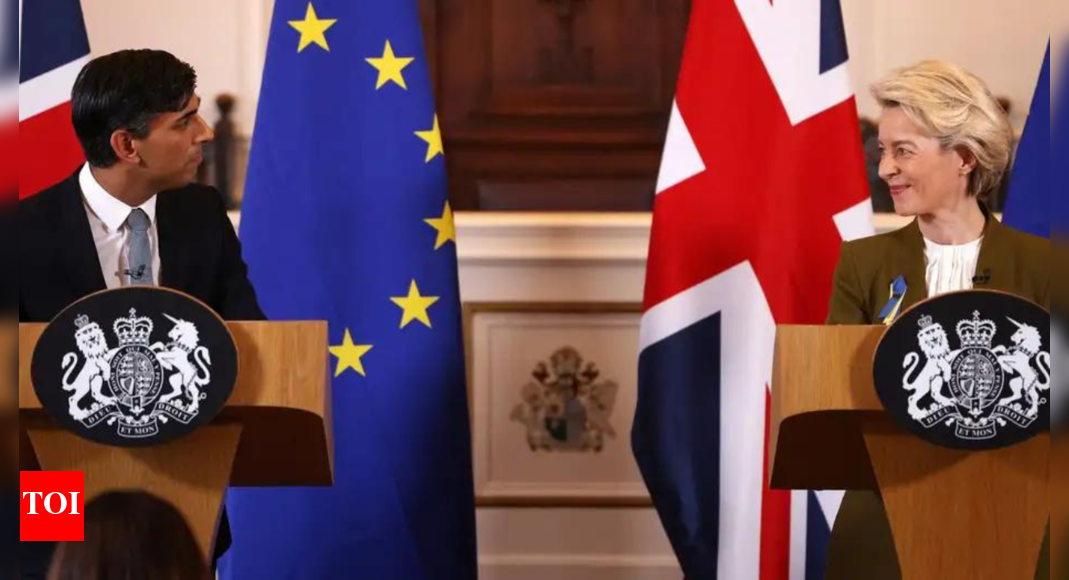 EU wants to undo Brexit, a little bit, for people 18 to 30 - Times of India